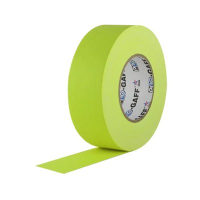 Apollo MFG | Gaffer Tape | Neon Yellow 2 inch