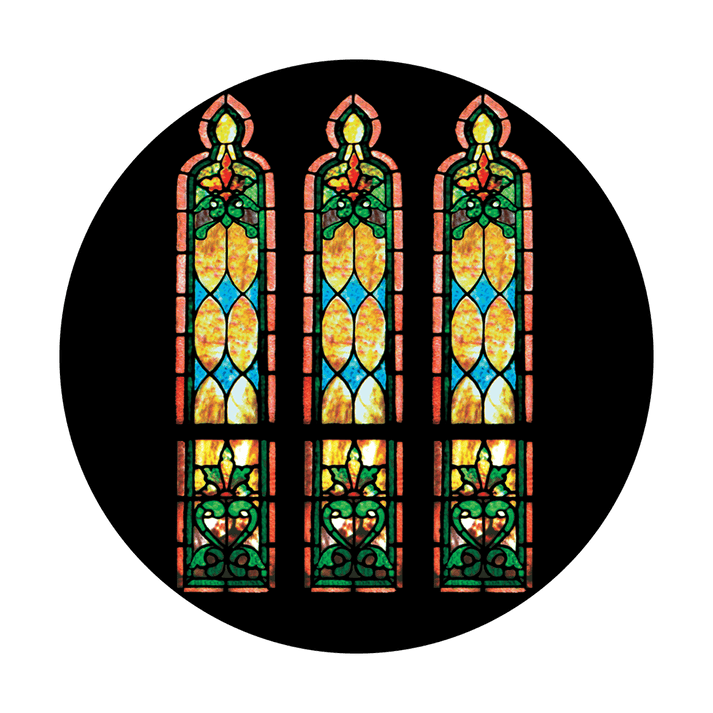 Full Color Gobo | Stained Glass Windows Morning
