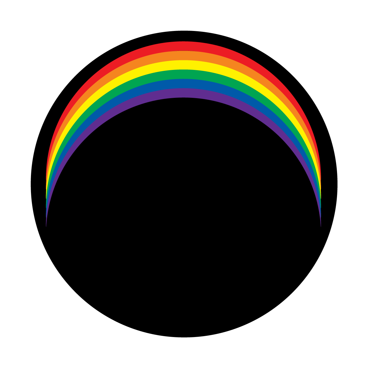 Full Color Gobo | Radiant Rainbow