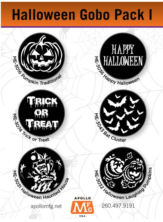 Gobo 6 Pack - Halloween 1