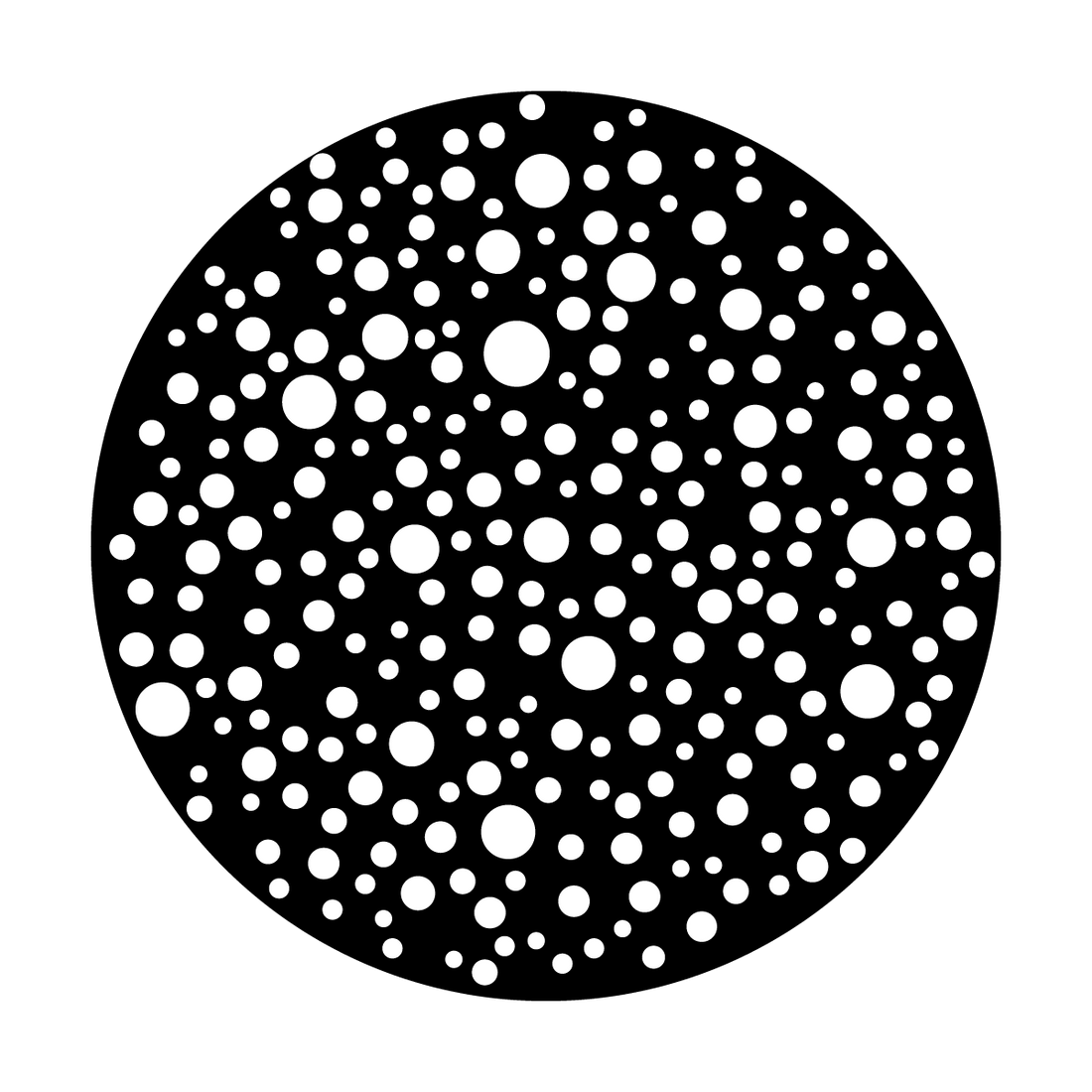 Metal Gobo | Floating Dots