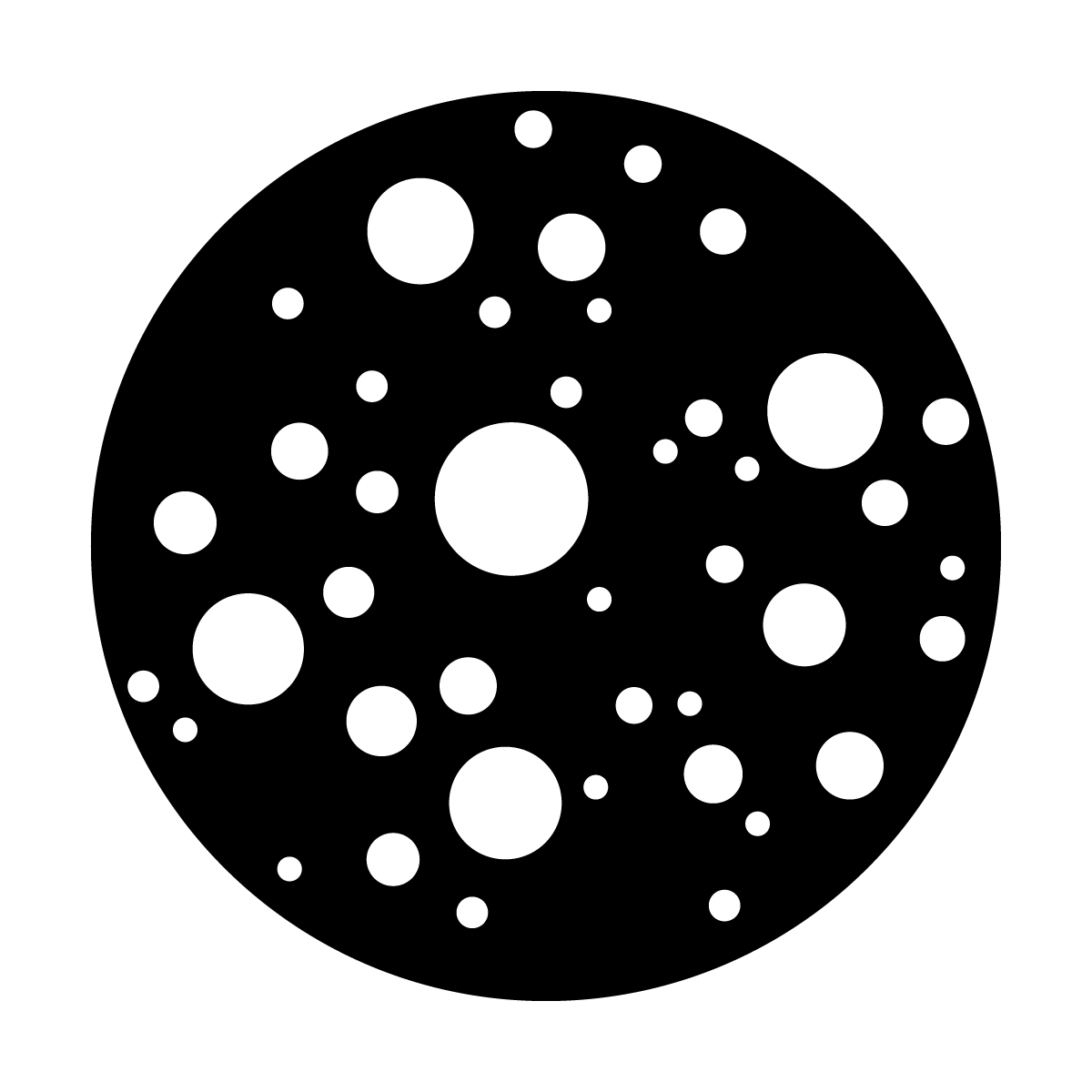 Metal Gobo | Aimless Dots