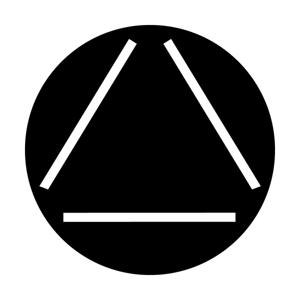 Metal Gobo | Hollow Triangle