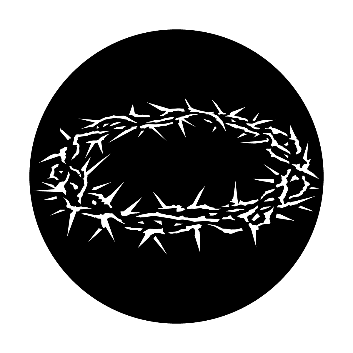 Metal Gobo | Crown of Thorns
