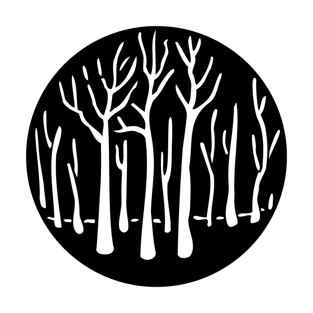 Metal Gobo | Trees - Forest