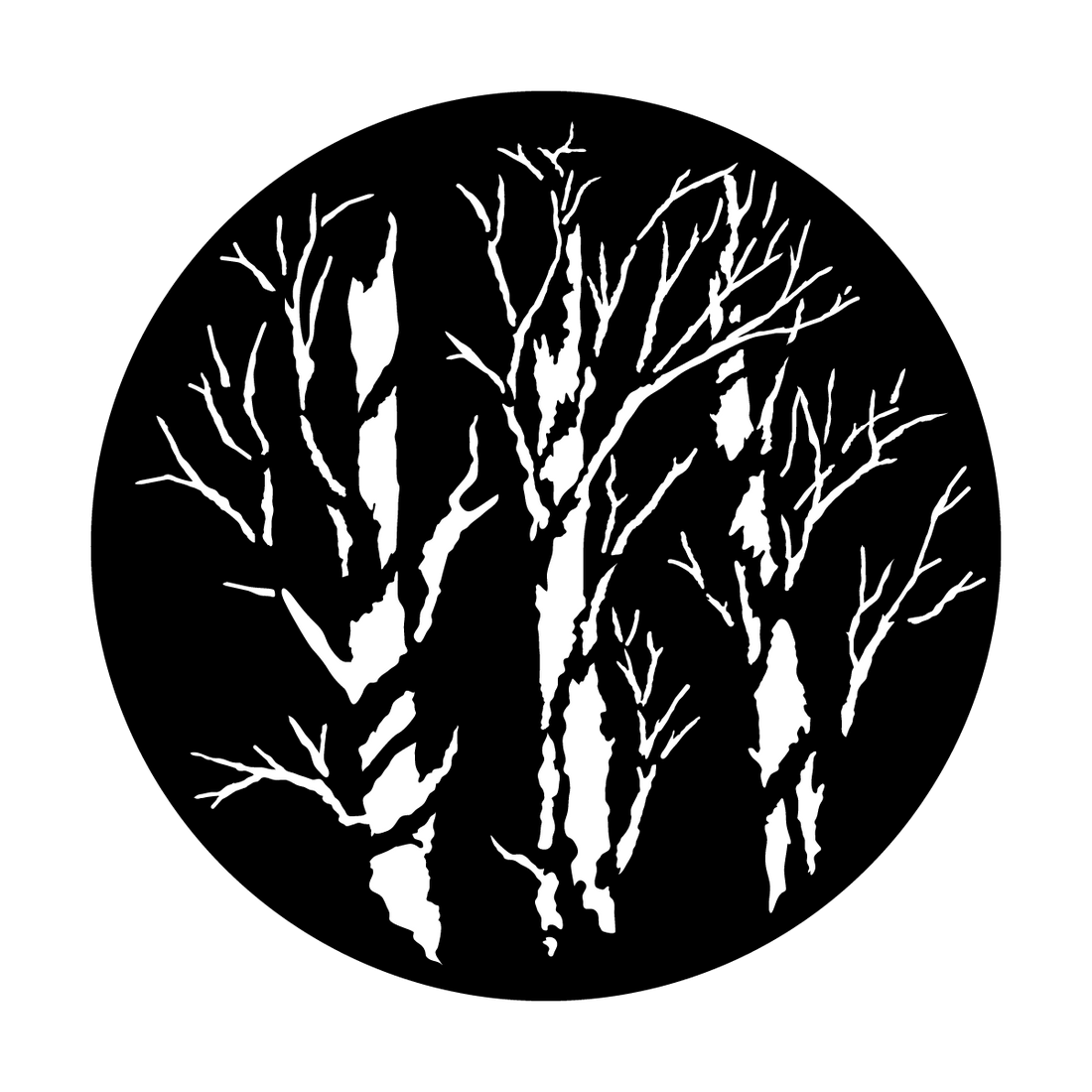 Metal Gobo | Winter Trees