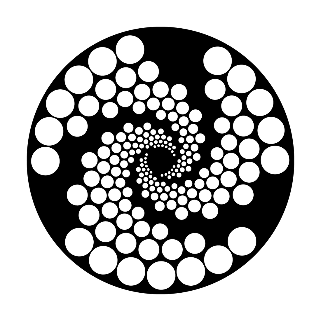 Metal Gobo | Cyclone Dots