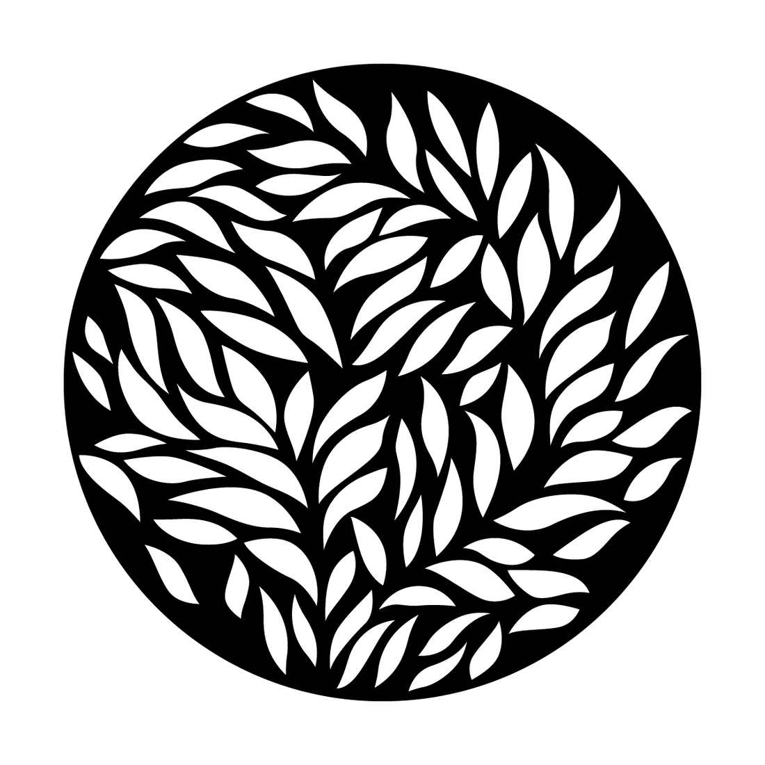 Metal Gobo | Falling Leaves