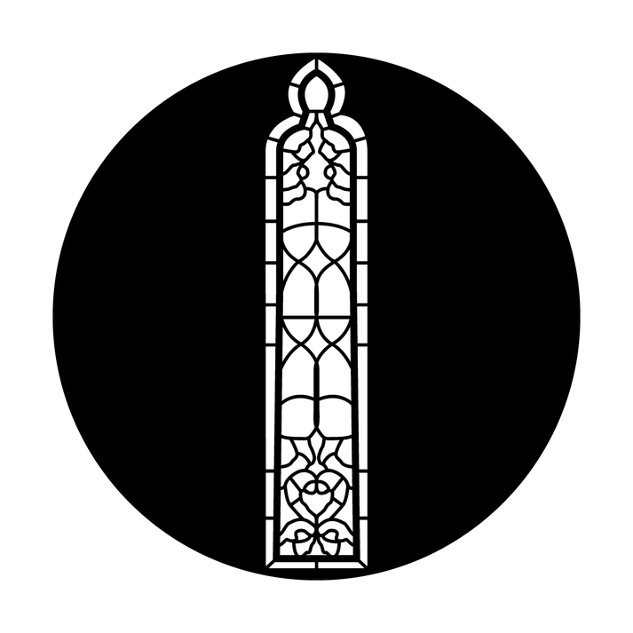 Metal Gobo | Church Window – Apollo MFG