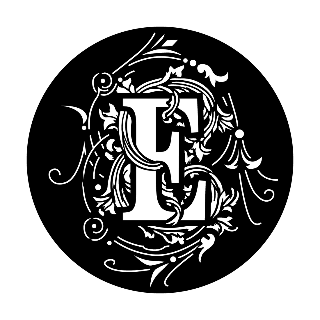 Metal Gobo | Ornamental Characters