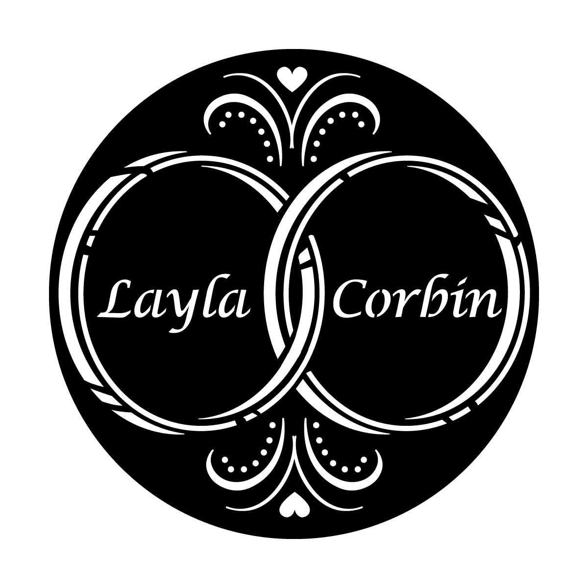 WED-S9 Commitment Rings - Lucida Calligraphy Italic